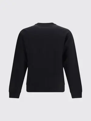 Valentino Garavani Vlogo Cotton Blend Crewneck Sweatshirt - Black