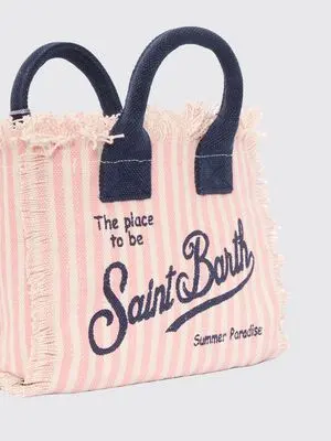 MC2 SAINT BARTH Canvas Tote Bag - Beige