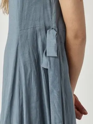Max Mara Ramie Midi Dress