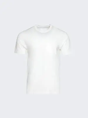 MAISON MARGIELA Short Sleeve Tee Off - White