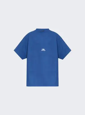Balenciaga Oversize Tee Chalky And - Blue