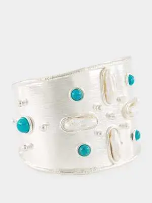 Sylvia Toledano Mojave Cuff With Turquoise