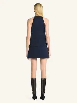 COURREGES A-line Mini Dress - Blue