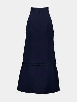 COURREGES A-line Mini Dress - Blue