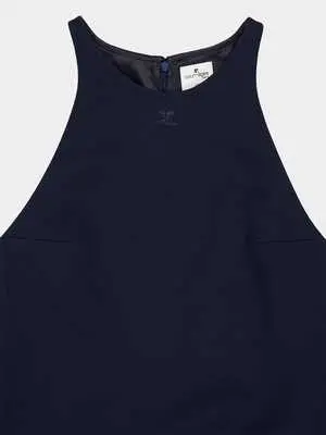 COURREGES A-line Mini Dress - Blue
