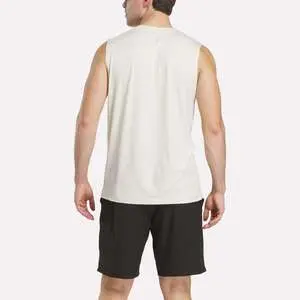 REEBOK Sleeveless Performance Top - Alabaster