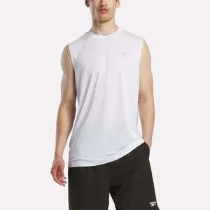 REEBOK Sleeveless Performance Top - White