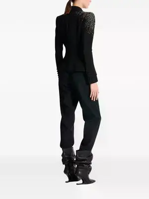 Balmain Embroidered Crepe Jacket