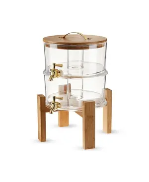 TWINE Outdoor Double Drink Dispenser