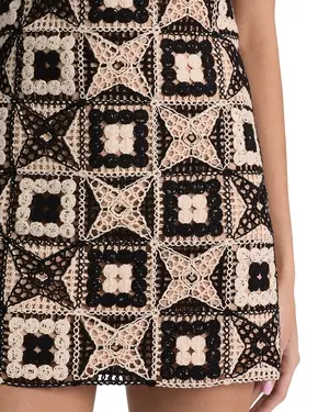 Alice + Olivia A-line Mini Dress