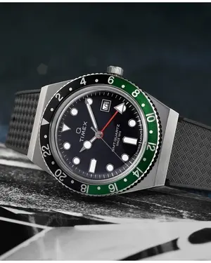 TIMEX Q Gmt Watch, 38mm