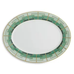 VISTA ALEGRE Emerald Medium Oval Platter - Multi
