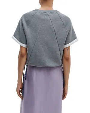 Rag & Bone Vintage Terry Cropped Sweatshirt