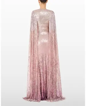 Jenny Packham Sequin-embellished Maxi Gown - Sugar