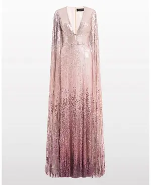 Jenny Packham Sequin-embellished Maxi Gown - Sugar