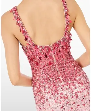 Jenny Packham Decora Sequin-embellished Maxi Dress - Illusion