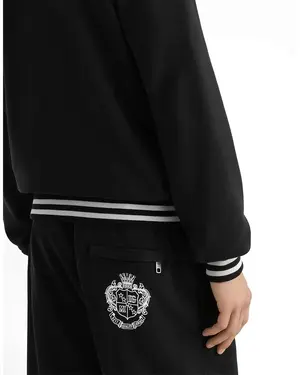 Dolce & Gabbana Logo Emblem Hoodie