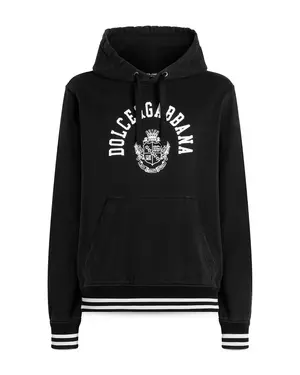 Dolce & Gabbana Logo Emblem Hoodie