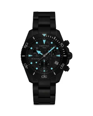 CERTINA Ds Action Chronograph 42mm - Black