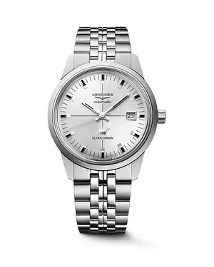LONGINES Ultra Chron Classic Watch, 40mm - Silver