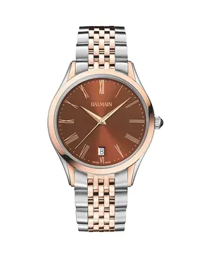 Balmain Classic R Watch, 41mm - Brown