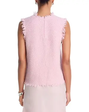 JIL SANDER Sleeveless Boucle Top