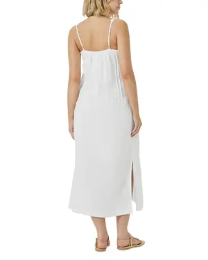 Splendid Stella Linen Pintuck Dress - White