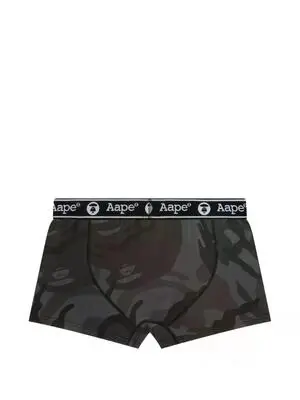 AAPE BY *A BATHING APE Camo-print Boxers - Black
