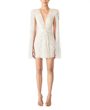 Jenny Packham Sequin-embellished Mini Dress