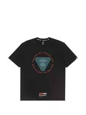 AAPE BY *A BATHING APE Moonface Graphic-print T-shirt
