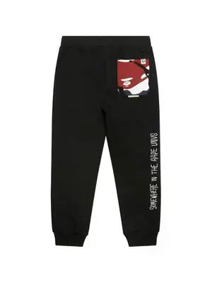 AAPE BY *A BATHING APE Elastic-waistband Track Pants