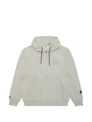 AAPE BY *A BATHING APE Moonface Zip-up Hoodie - Grey