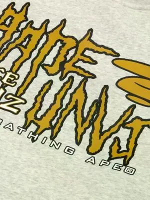 AAPE BY *A BATHING APE Logo-print Crew-neck Sweatshirt