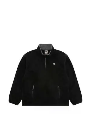 AAPE BY *A BATHING APE Aapenow Moonface Half-zip Sweater