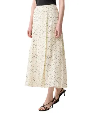 Theory Pleated Wrap Skirt