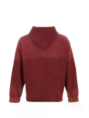 FOUND Chenille-embroidered Raw-cut Hoodie