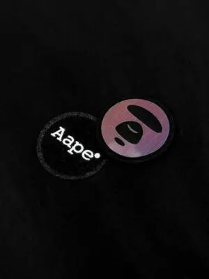 AAPE BY *A BATHING APE Moonface-patch T-shirt