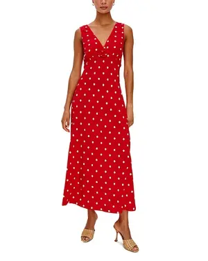 Rails Giadzy X Terena Midi Dress - Rossa