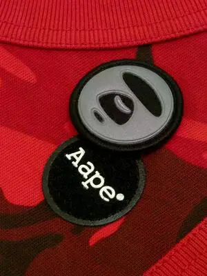 AAPE BY *A BATHING APE Camouflage-print Colourblock Tank Top