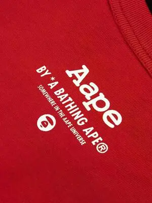 AAPE BY *A BATHING APE Camouflage-print Colourblock Tank Top