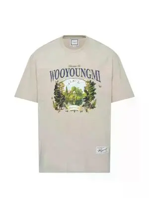 Wooyoungmi Crewneck T-shirts For Men