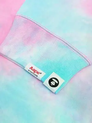 AAPE BY *A BATHING APE Moonface Tie-dye T-shirt
