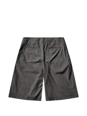 _J.L - A.L_ Belt-loops Welt-pockets Wide Leg Shorts