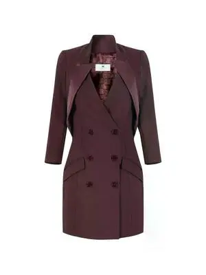 Elisabetta Franchi Double-breasted Mini Dress