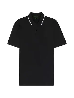 BOSS Paddy Slim-fit Polo Shirt In Interlock Cotton