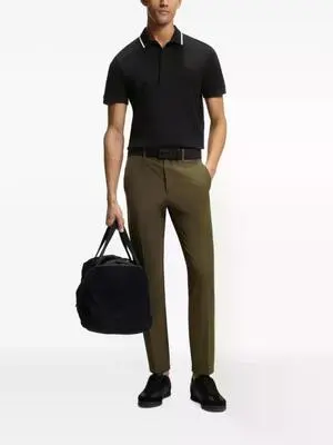 BOSS Paddy Slim-fit Polo Shirt In Interlock Cotton