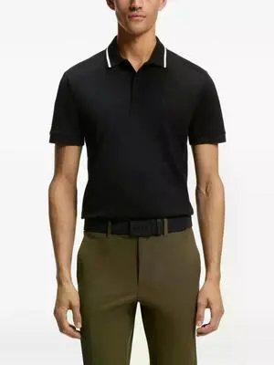 BOSS Paddy Slim-fit Polo Shirt In Interlock Cotton