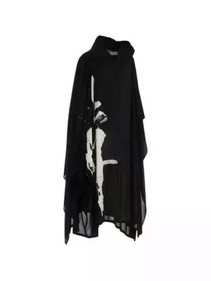 Yohji Yamamoto Ry Lawn Midi Dress
