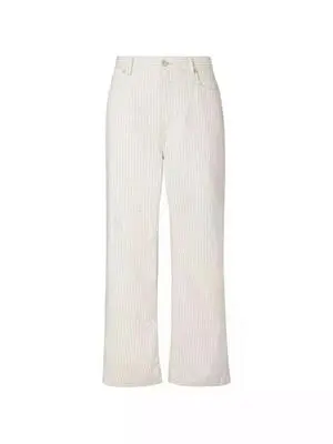 Fendi Topstitched Straight-leg Jeans