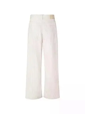 Fendi Topstitched Straight-leg Jeans